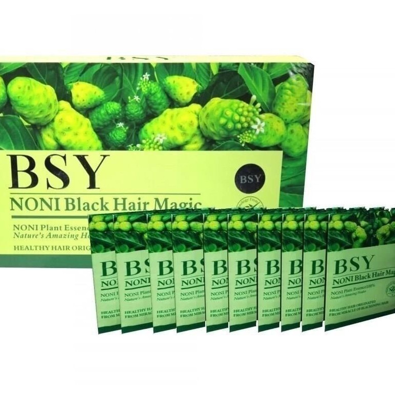 20PCS BSY NONI BLACK HAIR | Shopee Singapore
