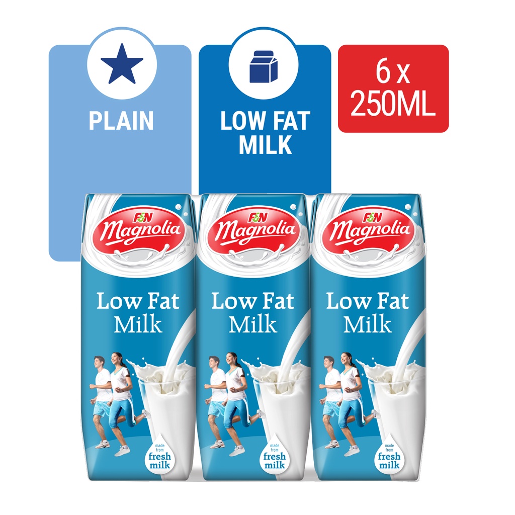 [1 Carton] Magnolia UHT Low Fat Milk (6x4x200ml) | Shopee Singapore