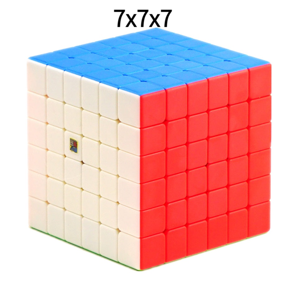 MOYU Speedcube Meilong Magic Cube Stickerless 4x4 5x5 6x6 7x7 8x8 Speed ...