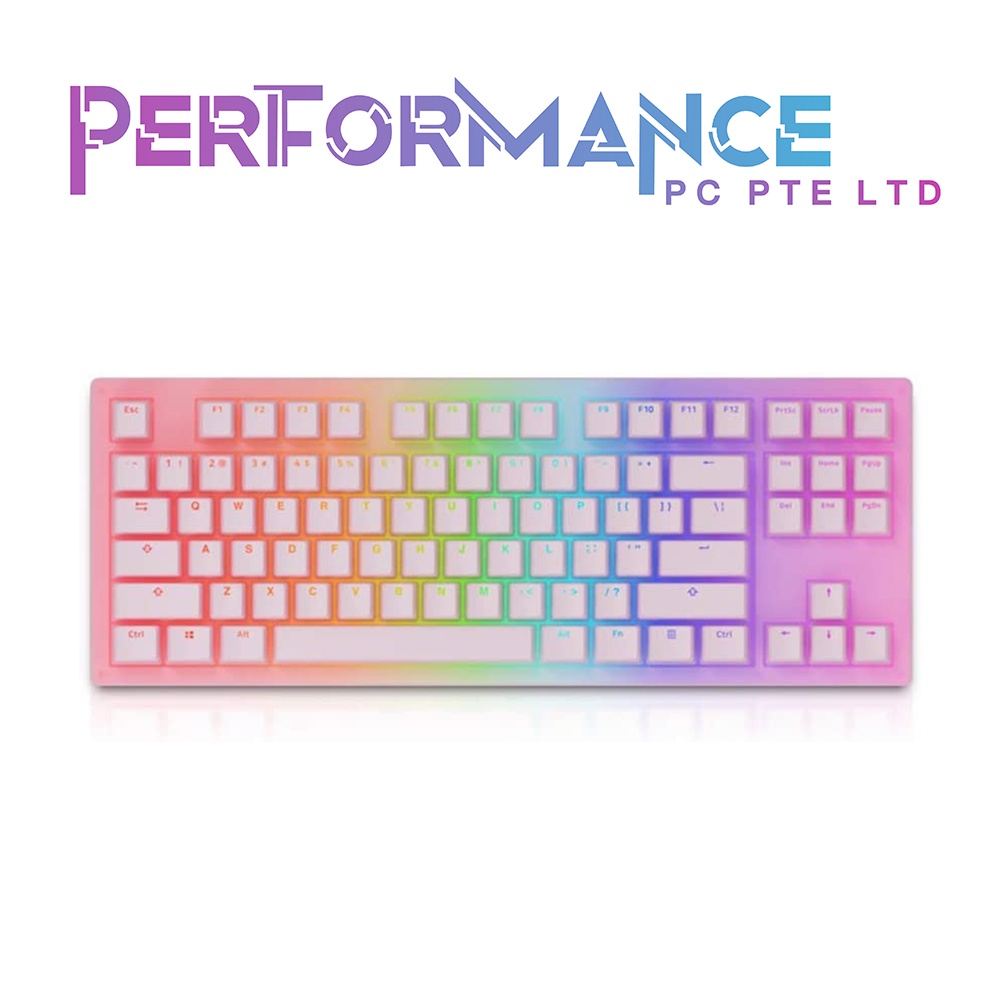 AKKO Keyboard 3087 RGB - Sakura Jelly (Gateron Yellow Linear) (1 YEAR ...