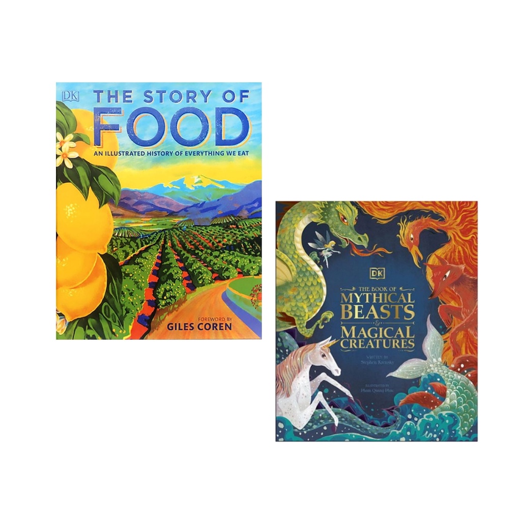 The Story of Food/The Mythical Beasts & Magical Creatures (2 books Set ...