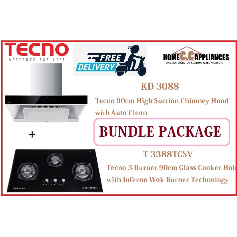 TECNO FOR BUNDLE PACKAGE ( KD 3088 & T 3388TGSV ) | Shopee Singapore