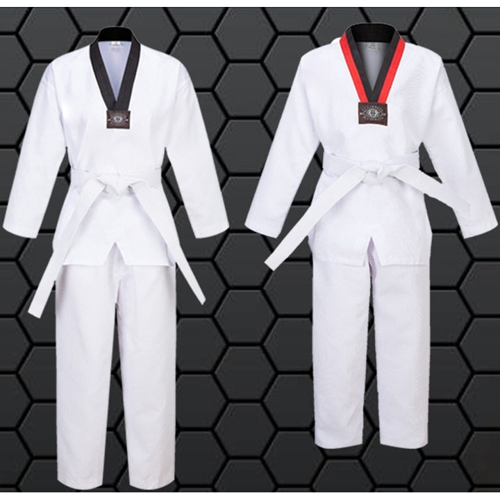 WTF Taekwondo Dobok Clothes Karate Suit Taekwondo Uniform | Shopee ...