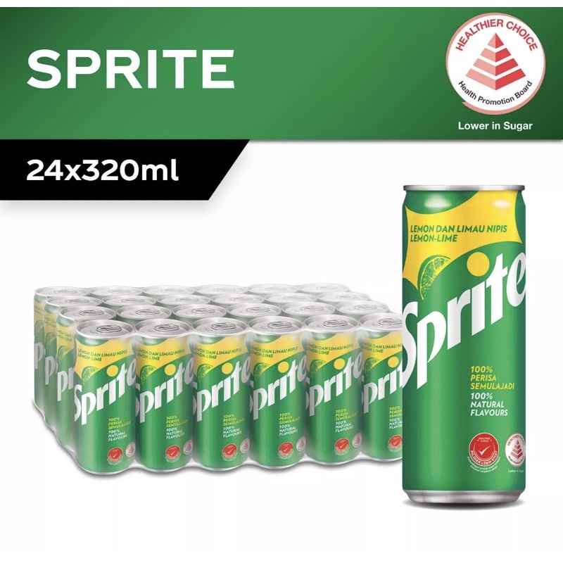 SPRITE LEMONADE 24 Cans X 320ML | Shopee Singapore