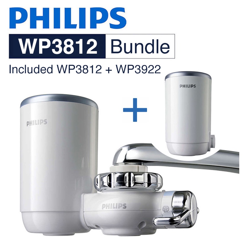 Philips WP3812 On-tap Water Purifier Bundle (WP3812 + WP3922) - Made in ...