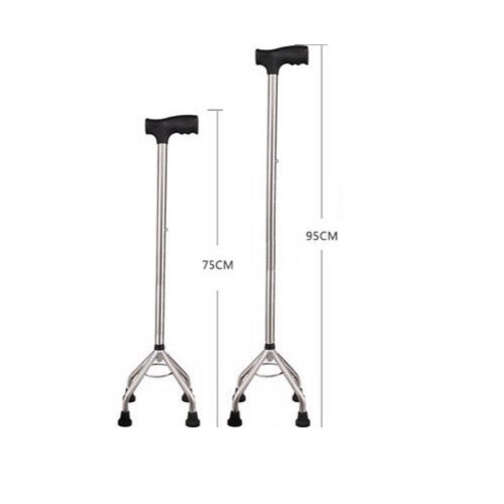 Lucass Height Adjustable Walking Cane for the Elderly, 3 or 4 leg ...