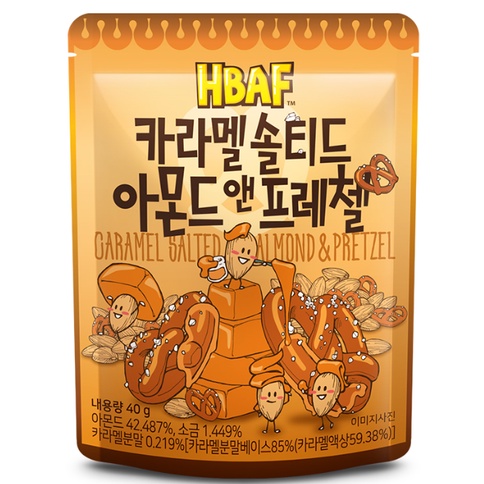 [HBAF] Korean Almond Snack - Honey Butter Nuts small packages(35g~40g) | Shopee Singapore