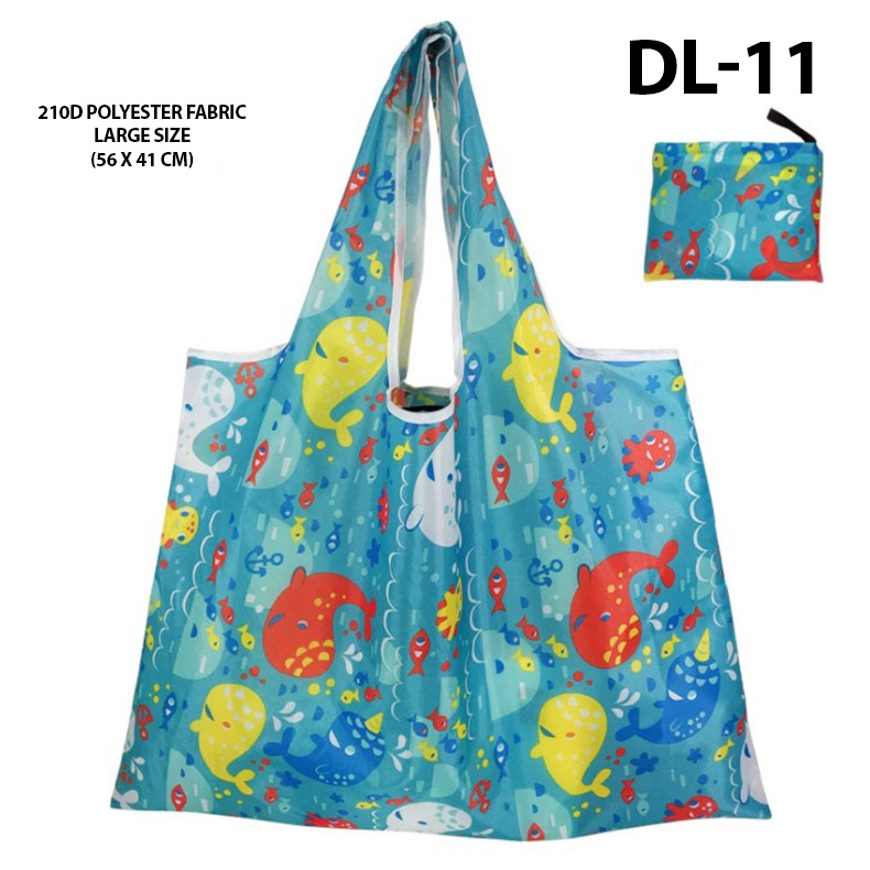 Foldable Shopping / Tote / Eco / Recycle Bag (Reusable) | Shopee Singapore