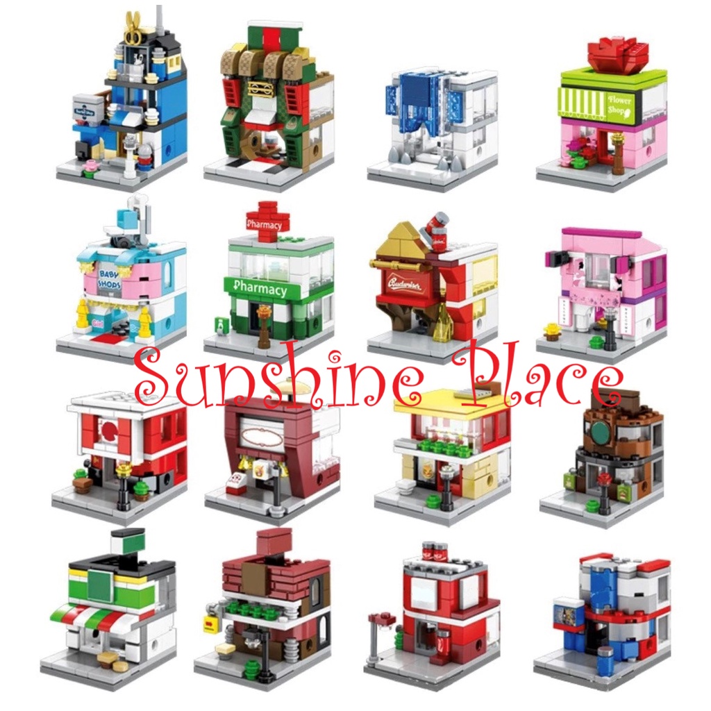 Sembo Block Mini Street Collection | Shopee Singapore