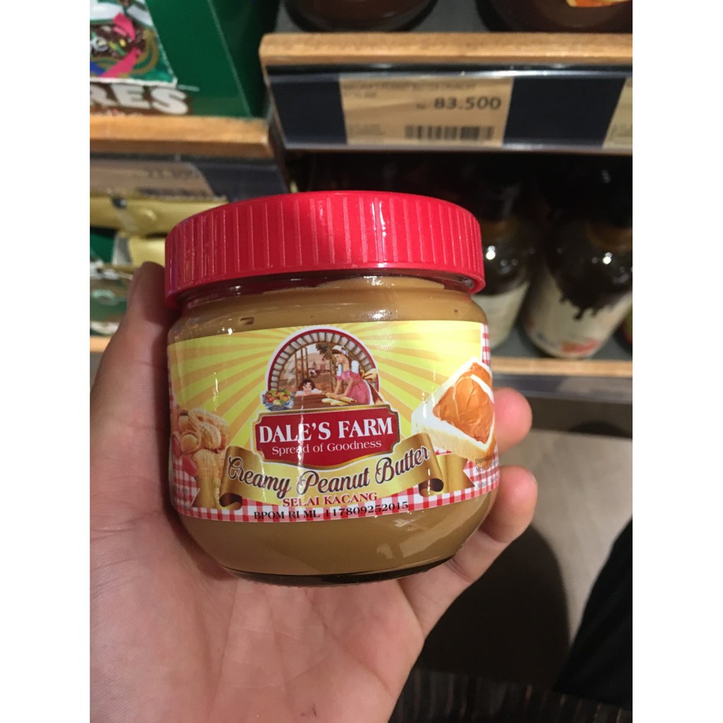 Dale's FARM PEANUT BUTTER CRUNCHY JAM 250grm | Shopee Singapore