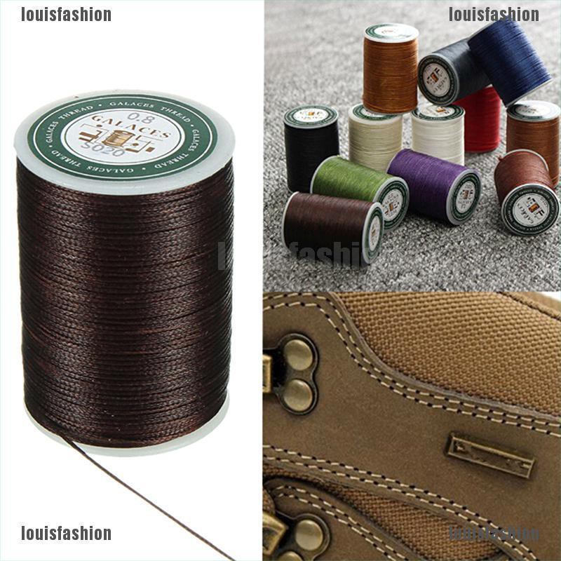 [Ready Stock 0828] 1Pc Waxed Thread 0.8mm 90m Polyester Cord Sewing ...