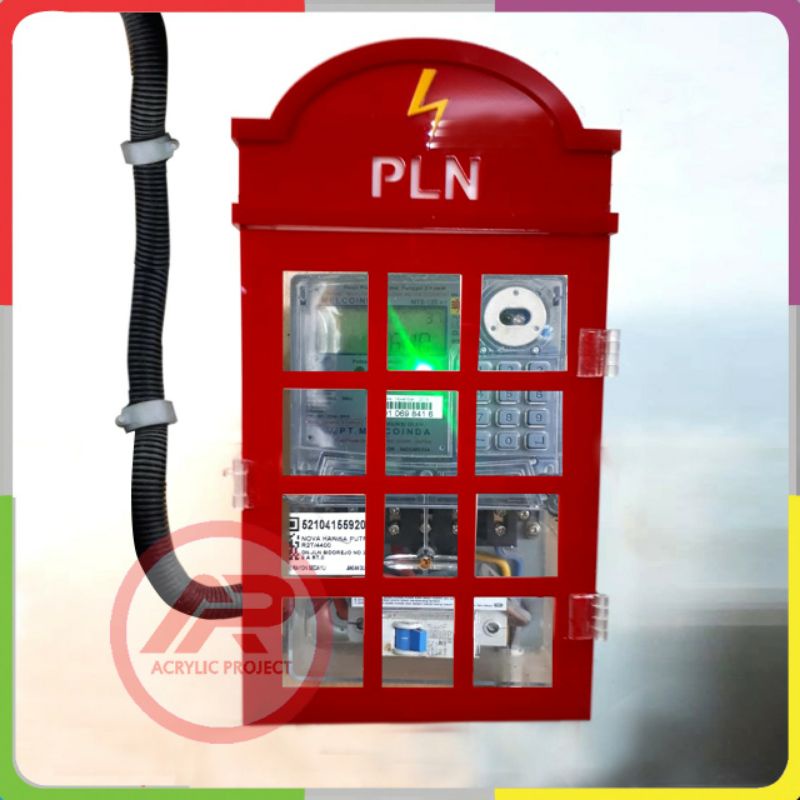 Token ELECTRIC METER BOX, BRITISH TELEPHONE BOOTH MODEL (small type ...