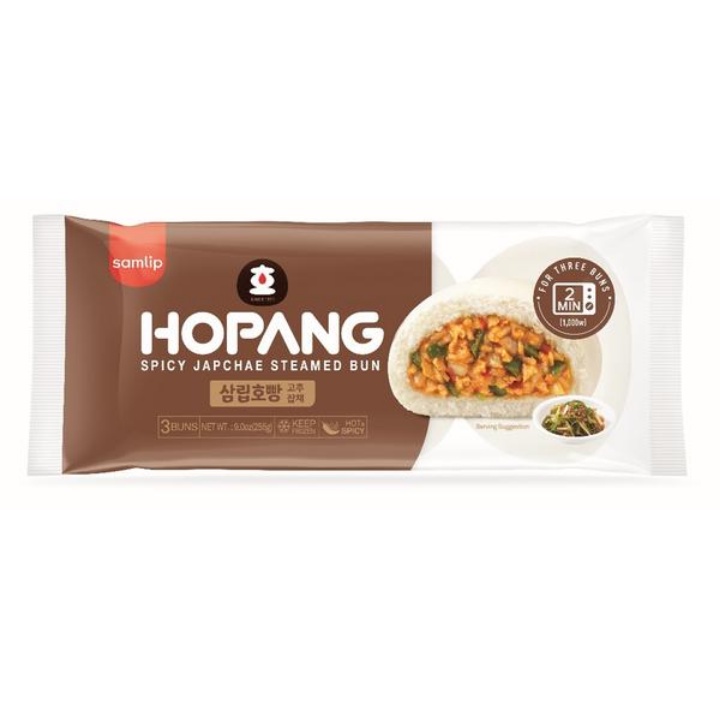 [Samlip] Ho Pang Spicy Japchae Steamed Bun 225g 삼립 고추잡채호빵 225g | Shopee ...