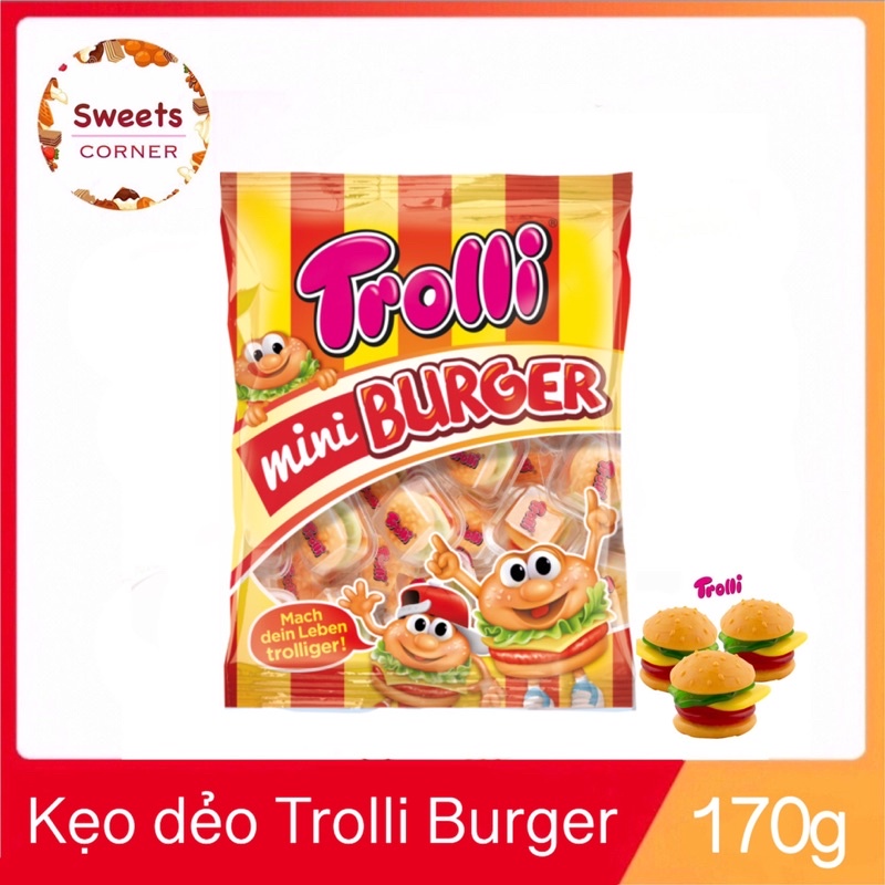 Trolli Mini Burger and Hotdog Gummies 170g (2 types) | Shopee Singapore
