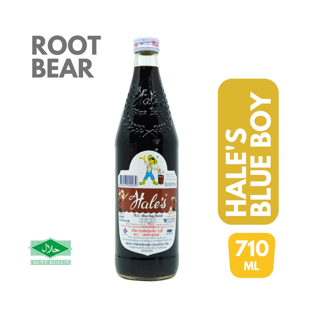 Hale's Blue Boy Thai Syrups (710ml) [Halal] | Shopee Singapore