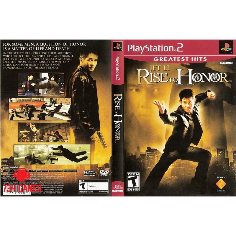 PS2 CD GAMES (Jet Li: Rise to Honor) | Shopee Singapore