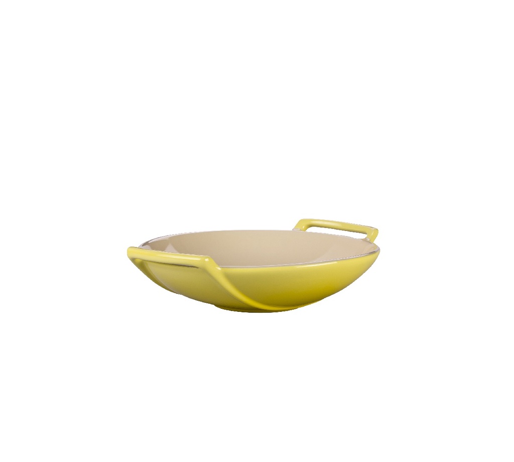 Le Creuset Stoneware Wok Dish 20cm - Soleil | Shopee Singapore