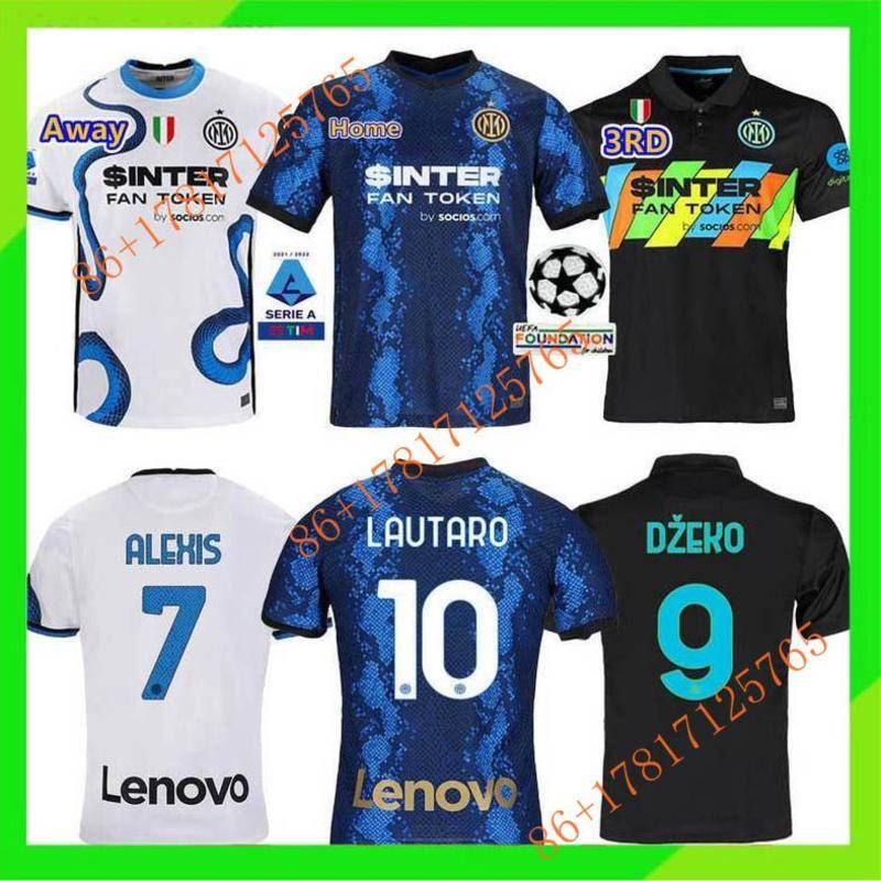 2021 2022 Inter Milan jersey Home Third Away Jersey 21-22 Third Kit ...