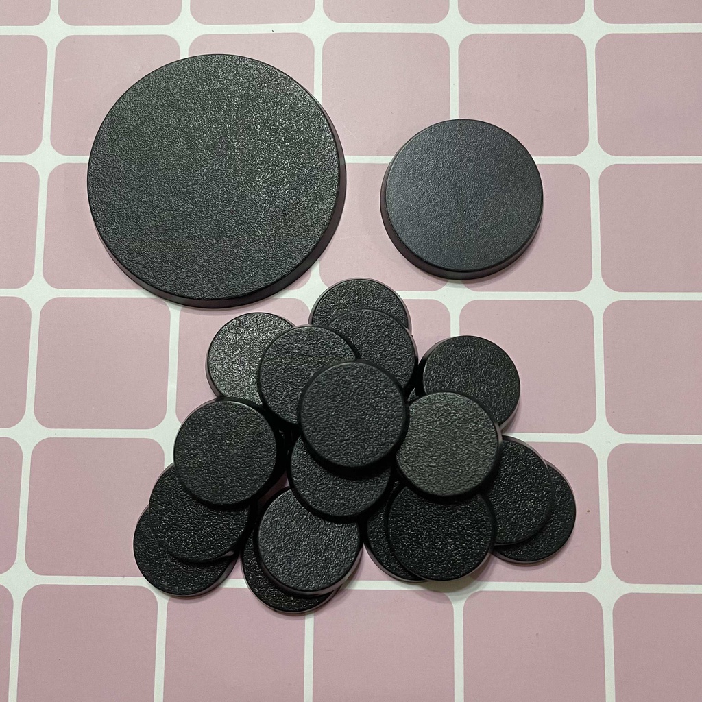 25/40/50/60/80/100MM Round Base Plate Resin Model | Shopee Singapore