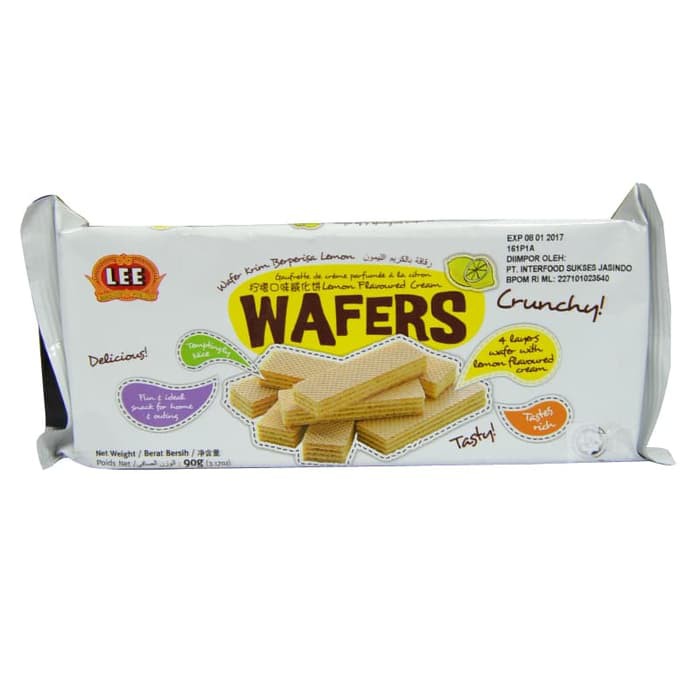 Lee WAFERS LEMON 90G | Shopee Singapore
