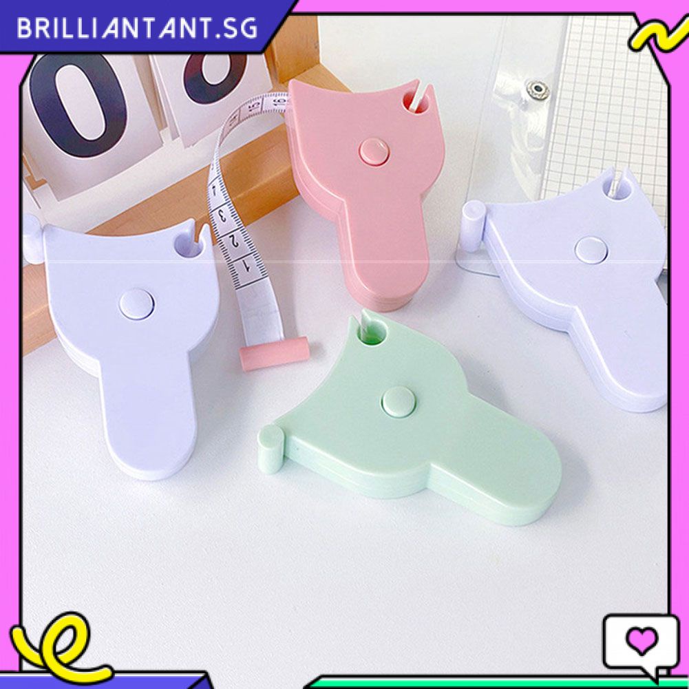 Retractable Tape Measure Waist Chest Arms Legs Measurement Fitness Body ...