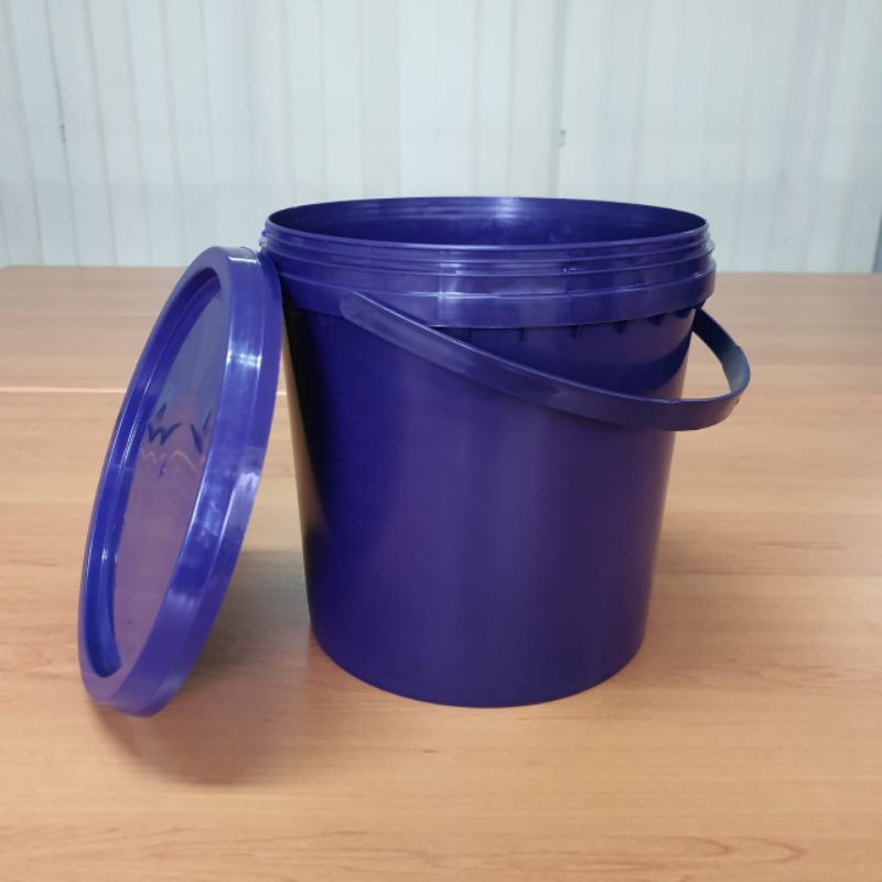(New) 4 Liter Plastic Bucket/4 Liter Pail (4.5KG) For Paint/Food ...