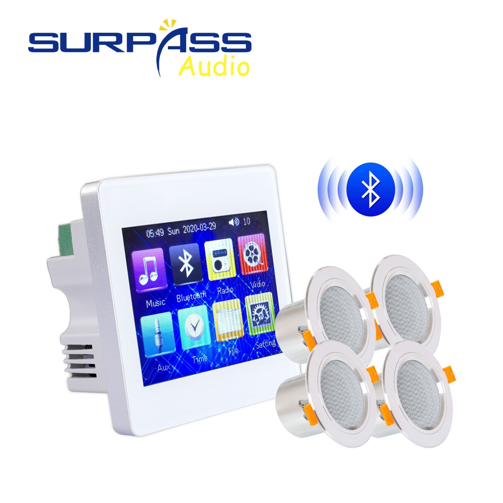 Intelligent Background Music System Bluetooth Amplifier Roof Speaker ...