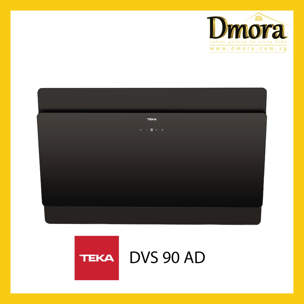 Teka 90cm Vertical decorative hood with Contour Rim extraction system ...