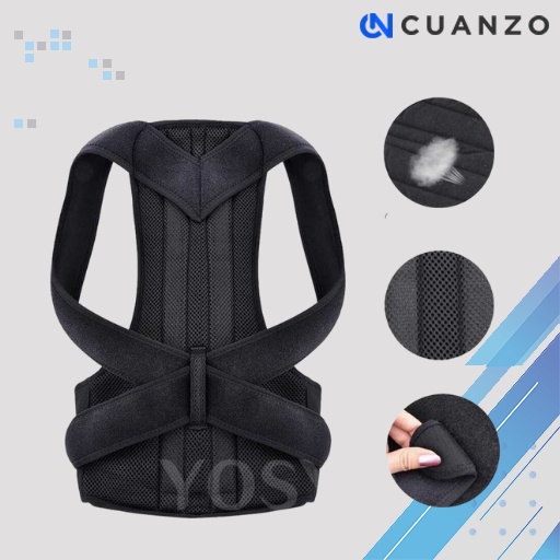 Anti-Hunchback Back Support Magnetic Belt Therapy Back Posture ...