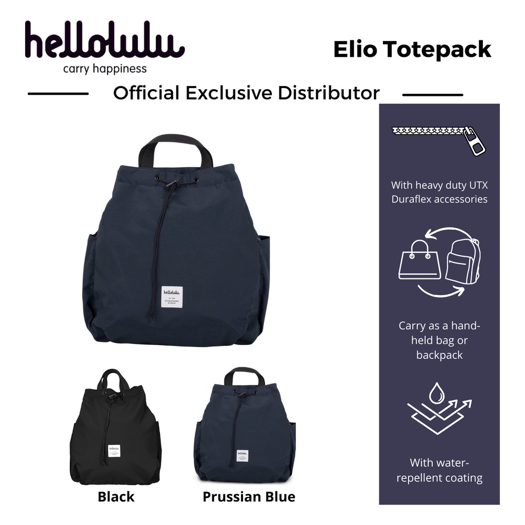 Hellolulu Elio Everyday Totepack Recycled | Shopee Singapore