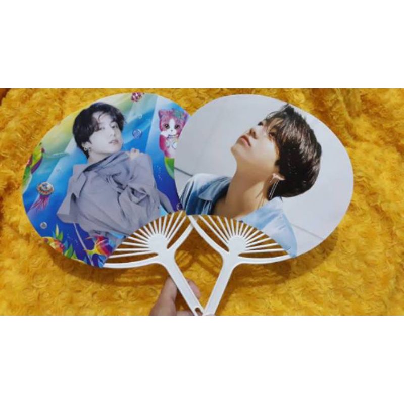 Uchiwa Bts Jungkook Kpop Hand Held Fan Fan | Shopee Singapore