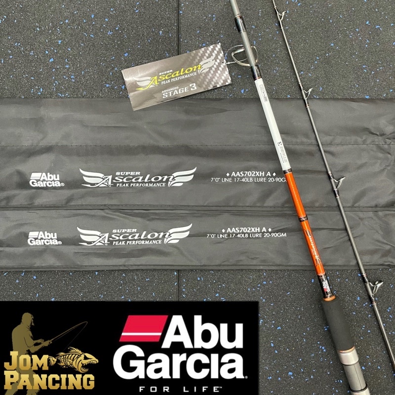 【Jom Pancing】ABU GARCIA SUPER ASCALON STAGE III 3 Spinning Fishing Rod ...