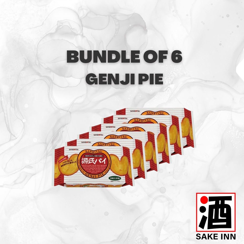 [Bundle of 6] Sanritsu Genji Pie (Palmier) 178g (16P) | Shopee Singapore