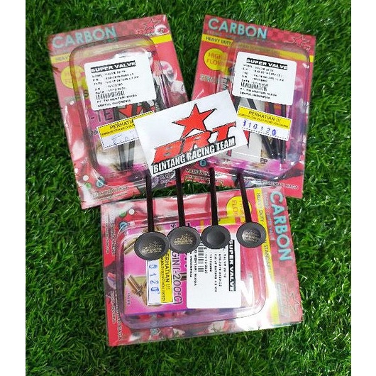 BRT RACING Y16/ Y15/ NVX & AEROX155/ R15 CARBON SUPER VALVE SET (19 ...