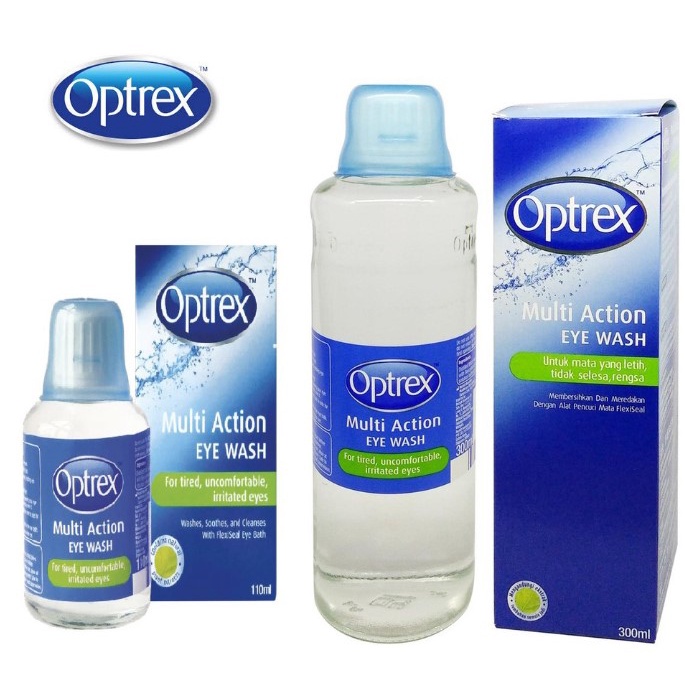 OPTREX MULTI ACTION EYE WASH 110ML OR 300ML | Shopee Singapore