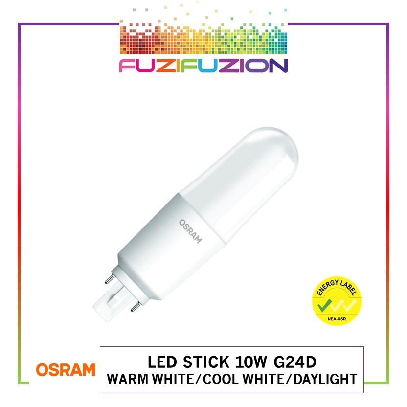 OSRAM LED Value Stick 10W G24D (3000K/4000K/6500K) | Shopee Singapore