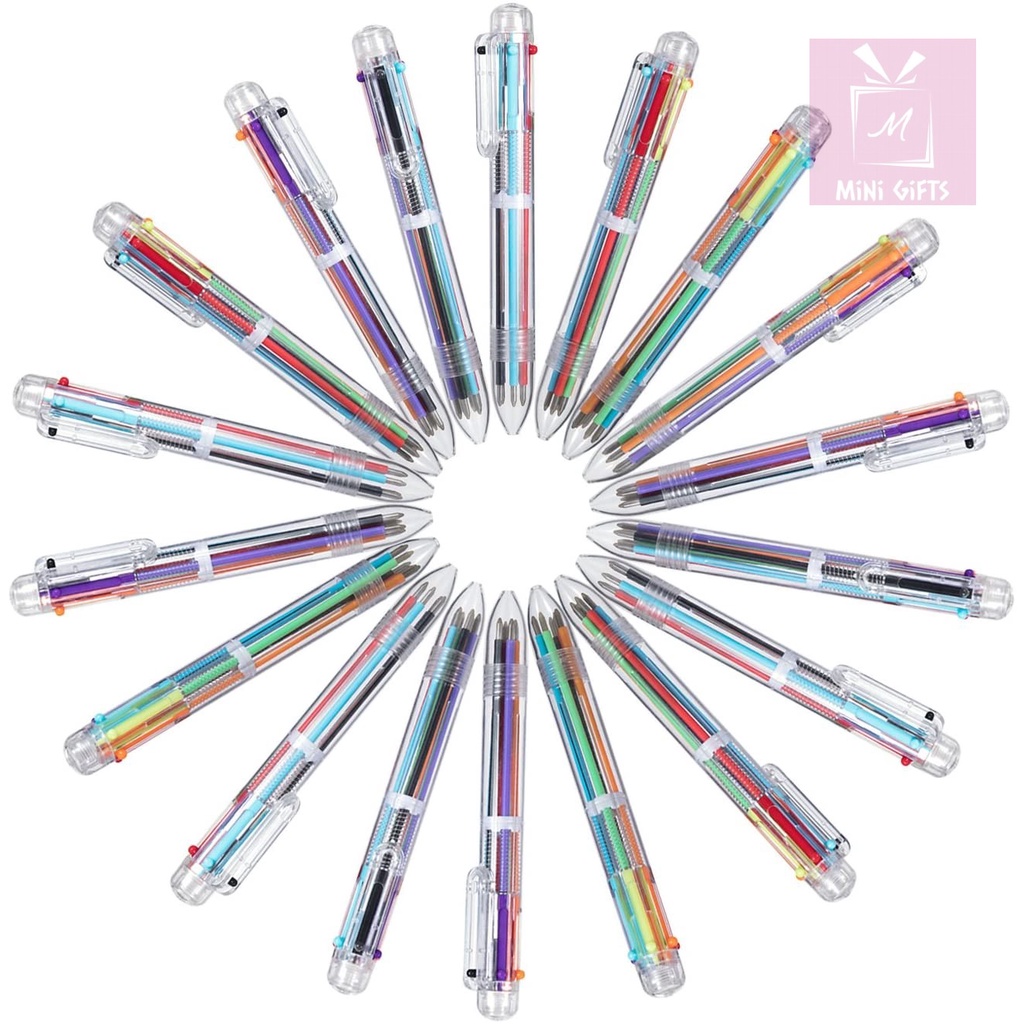 【Mini Gifts】🔥Wholesale Price🔥 6-in-1 Multicolour Ballpoint Pen Office ...