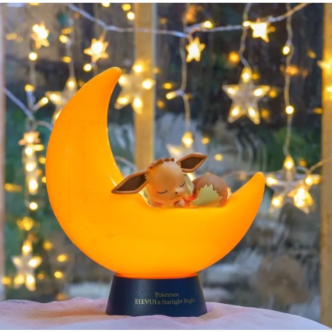 Light Room Night Eevee Moon - Japan Pokemon Eievui and Starlight Night ...