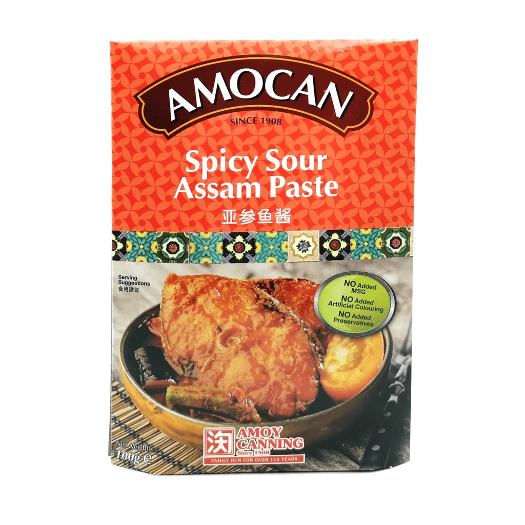 Amocan Spicy Sour Assam Paste 100g | Shopee Singapore
