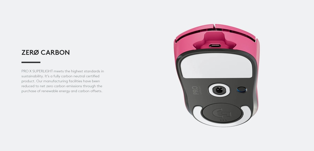 Logitech G PRO X Superlight Ultra lightweight Wireless Gaming Mouse ...