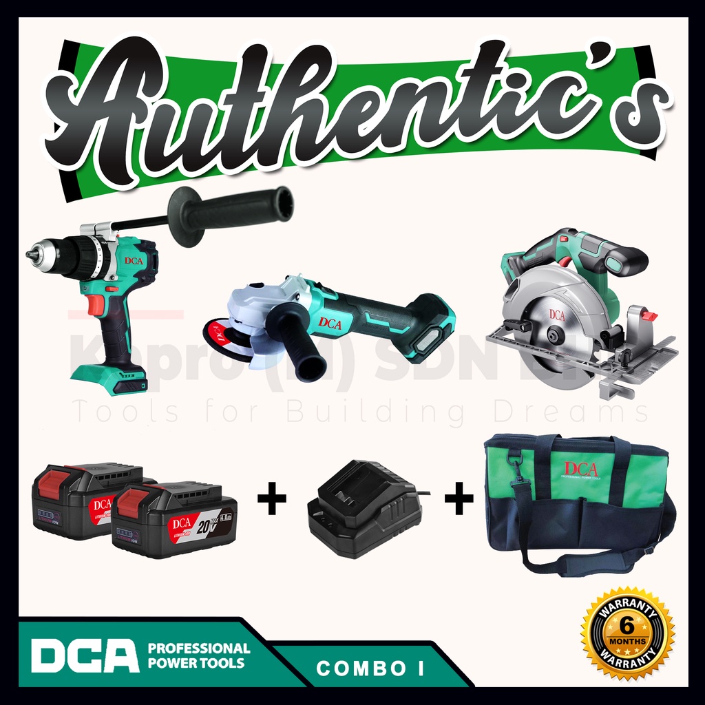 DCA 20V COMBO I With WORKPRO (NEW ARRIVAL) | Shopee Singapore