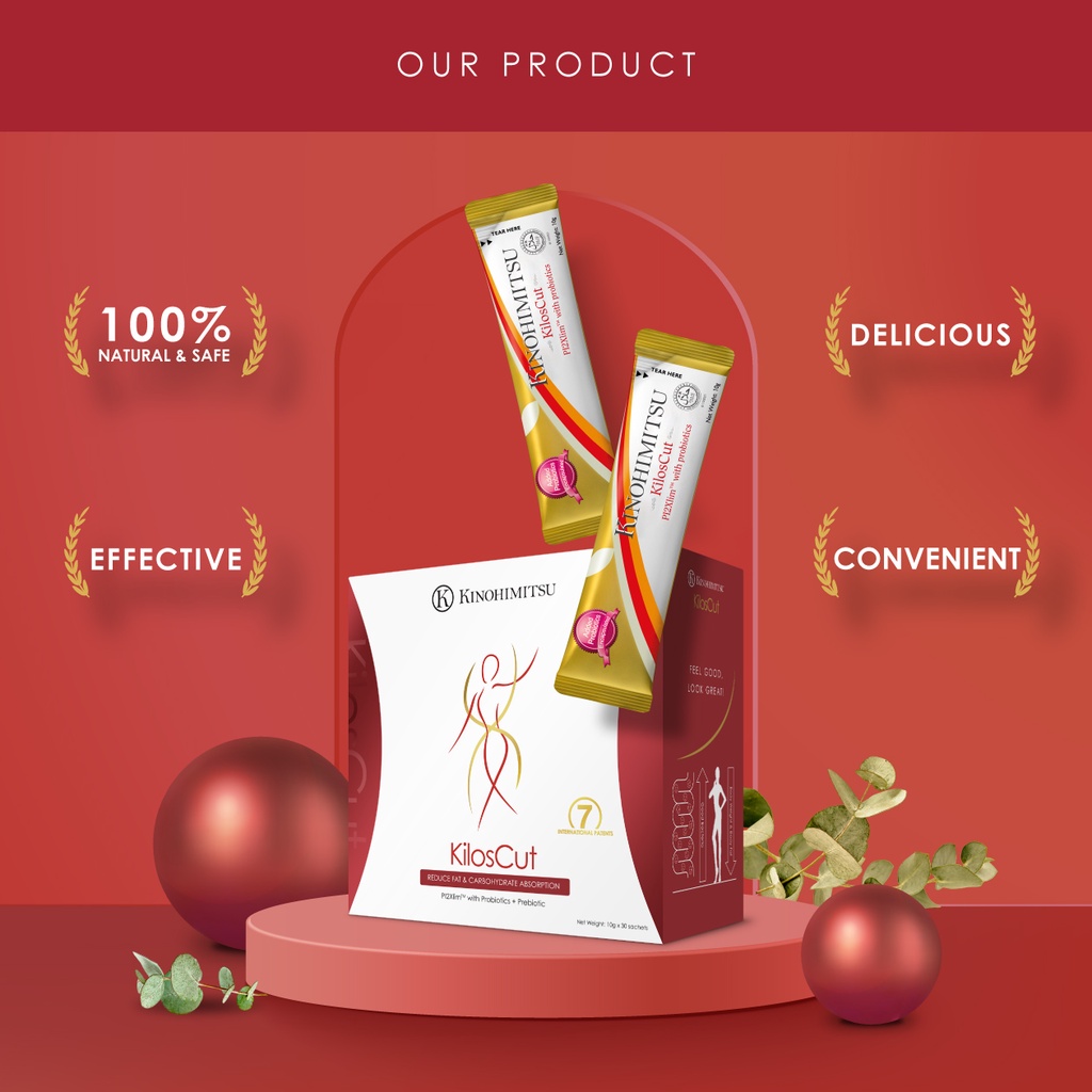Kinohimitsu KilosCut Probiotics Sliming Supplement Sachet 10g - Reduces ...