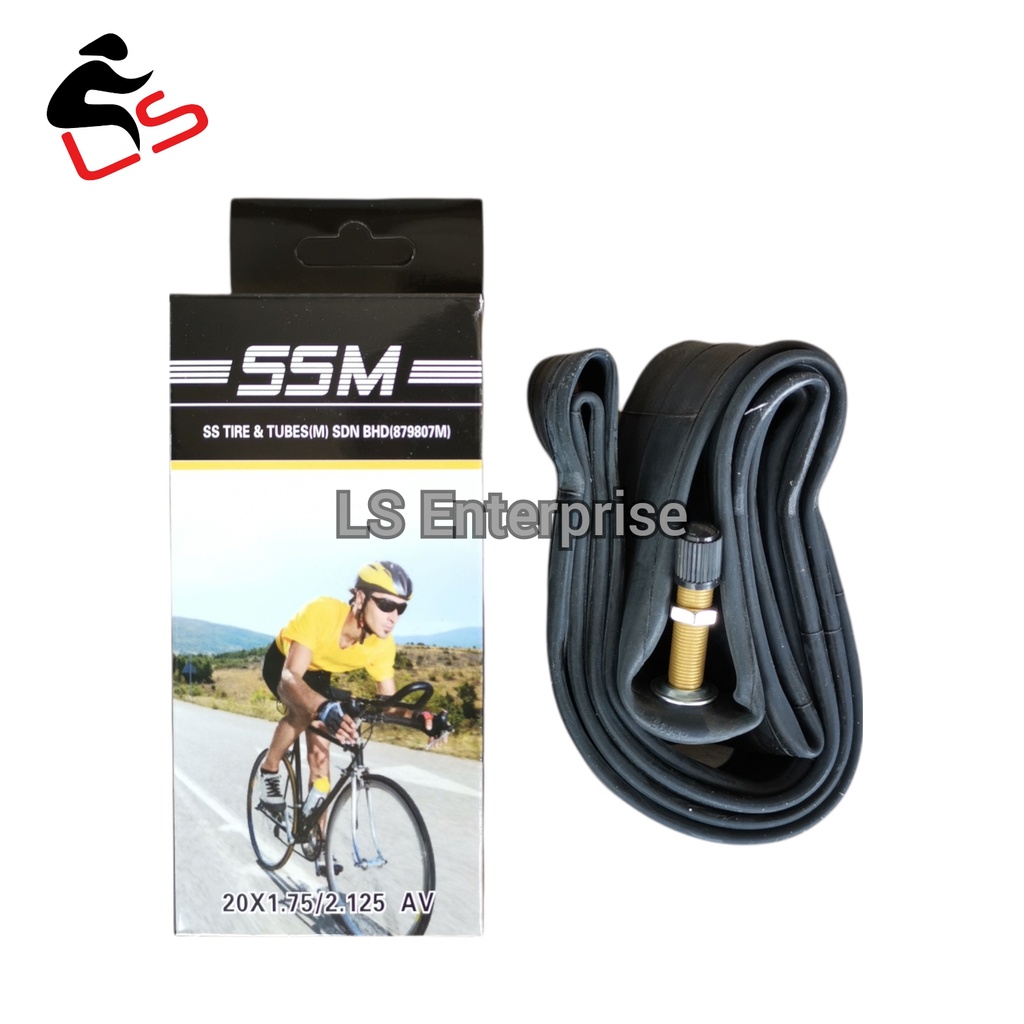LS SSM Caballo Deli Bicycle Tube Butyl Rubber Inner Tube Tiub Basikal ...