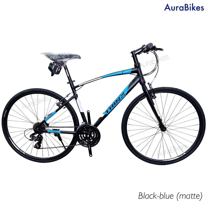 TRINX Free 1.0 Hybrid Bike Bicycle 21 Speed Gears Aluminium Alloy Frame Shopee Singapore