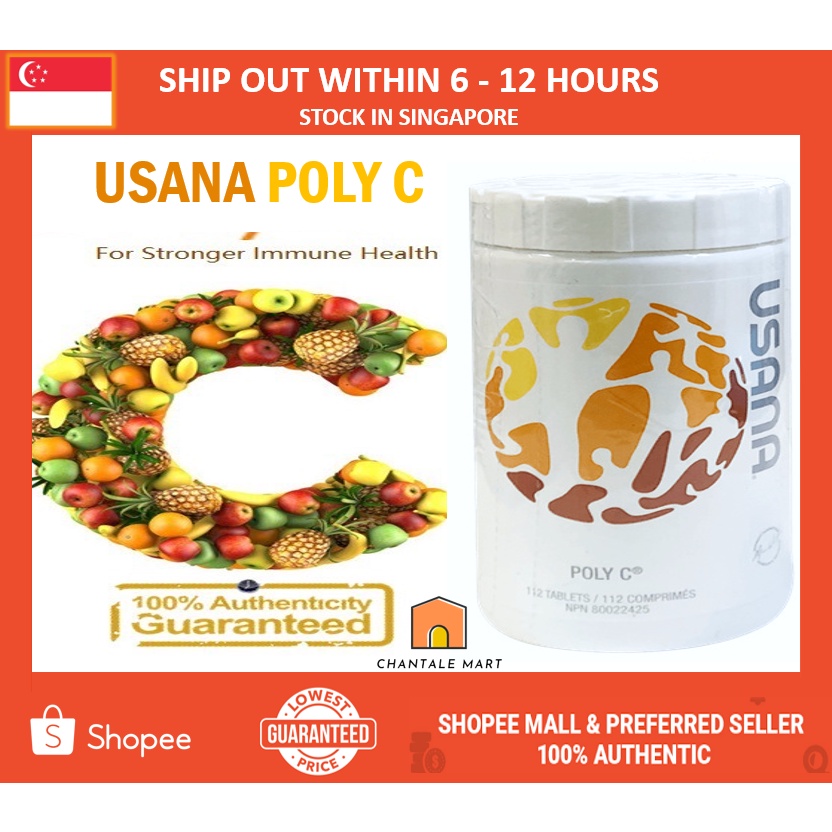 [SG READY STOCK] [Expire Dec 2022] USANA POLY C - Usana Poly C [112 ...