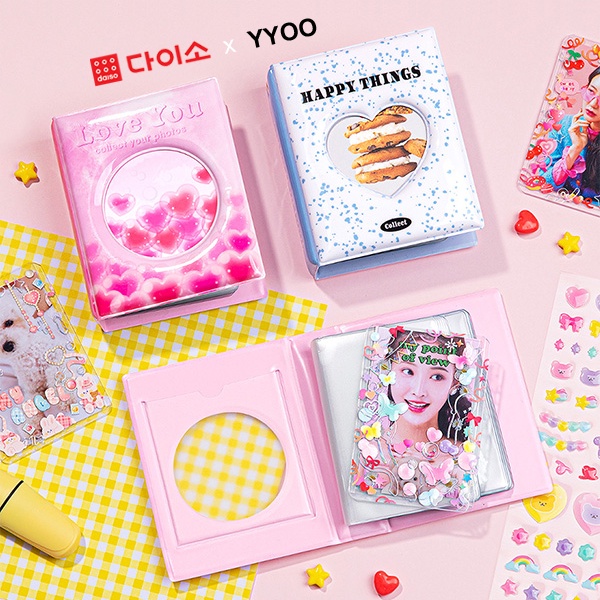 [Daiso Korea] NEW Collect Book - 1P JUMBO Collect Book(20Pcs/40Pockets ...