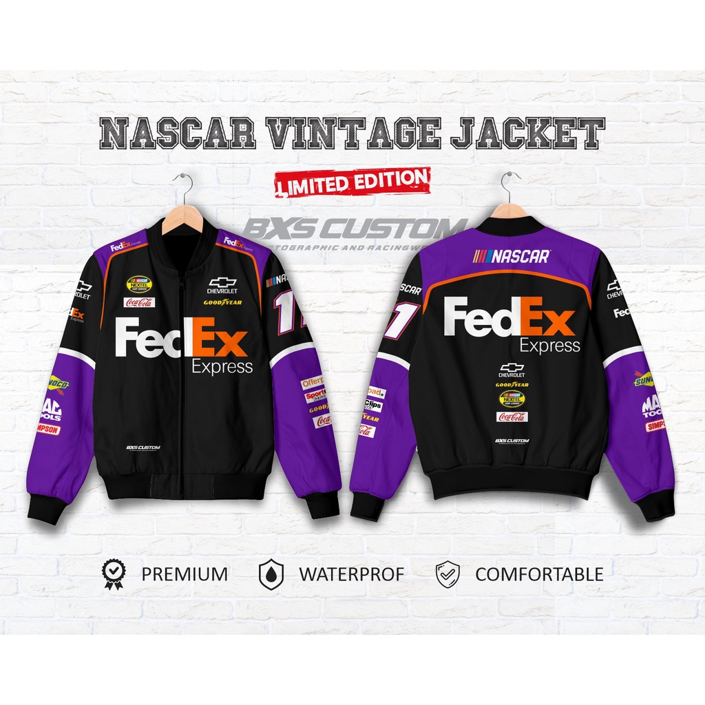Vintage NASCAR RACING JACKET | Premium WATERPROOF SUNMORI TOURING ...