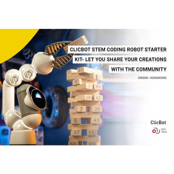 ClicBot STEM Coding Robot Starter Kit Origin: Hongkong | Shopee Singapore