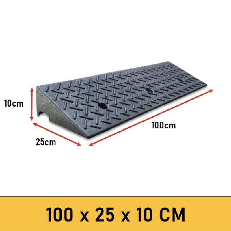 Plastic Rubber Ramp for HDB Wheelchair Commode Use | Shopee Singapore