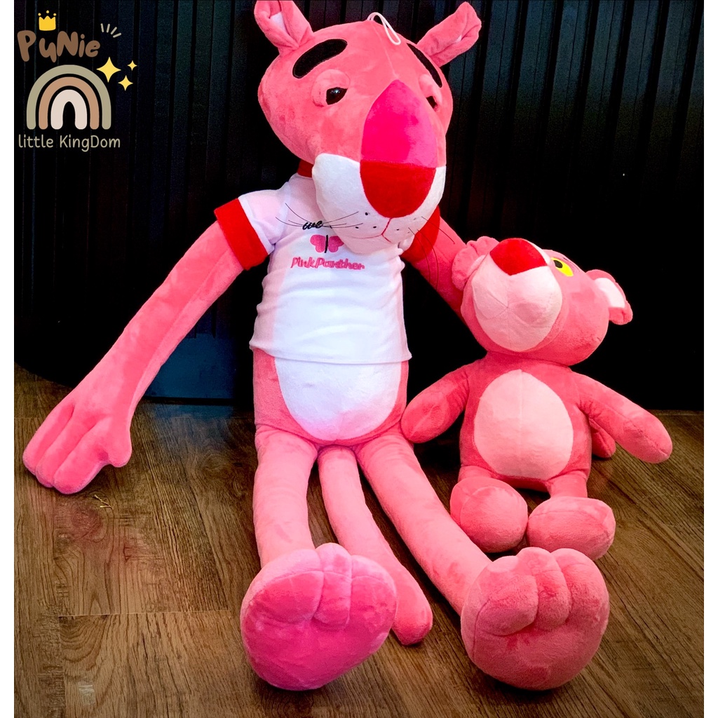Super Cute Pink Panther Pink Panther Teddy Bear size 45cm, 1m | Shopee ...